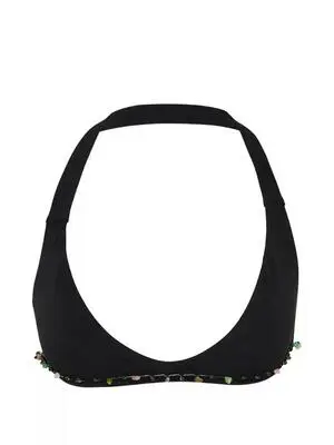 Christopher Esber Beach Quartz Minuscule Bikini Top - Black