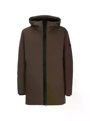 Peuterey Metide 02 Hooded Zip-up Coat - Brown