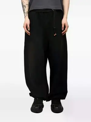 JIAN YE Gwai Washed-effect Track Pants