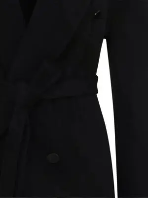 Alberta Ferretti Double-breasted Belted Coat