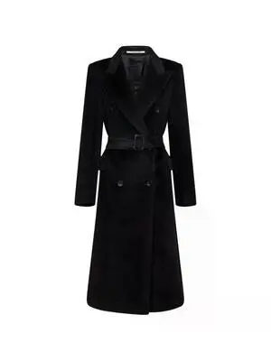 Tagliatore Double-breasted Belted Coat