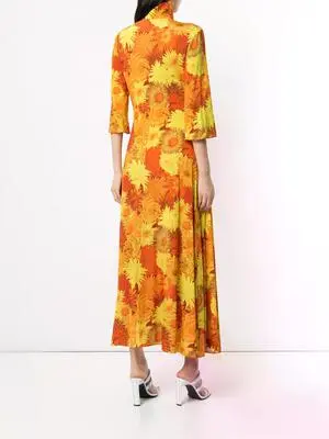 ELLERY Soirée Floral Print Skirt