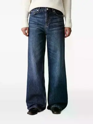 JOOP! Wide-leg Washed Jeans - Blue