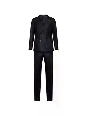 Tagliatore Pinstriped Double-breasted Suit