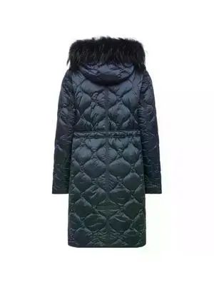 BETTY BARCLAY Fur-trim Hooded Coat