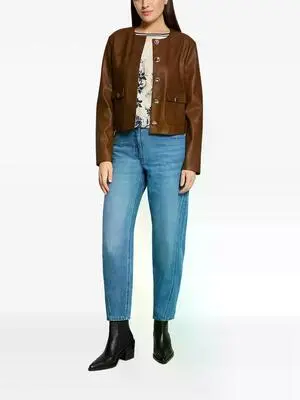 BETTY BARCLAY Button-up Collarless Jacket