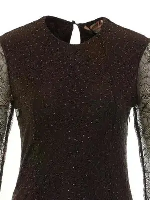 TWINSET Sequin-embellished Lace Dress