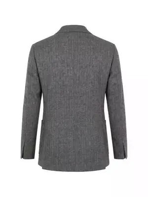 Tagliatore Herringbone Double-breasted Blazer