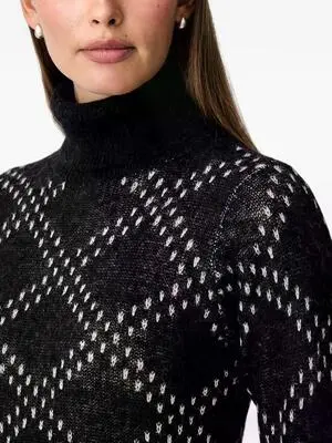 JOOP! Diamond-knit Roll-neck Sweater