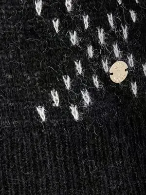 JOOP! Diamond-knit Roll-neck Sweater