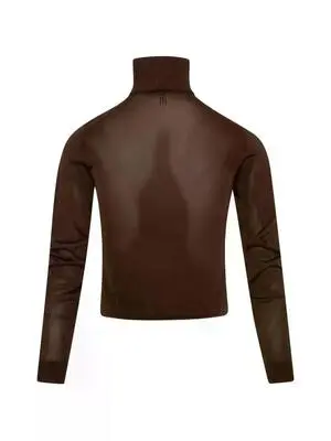 FRACOMINA Lurex Roll-neck Sweater