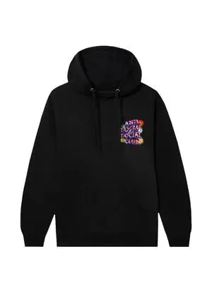 ANTI SOCIAL SOCIAL CLUB All Of The Lights Logo-print Hoodie - Black