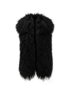 YVES SALOMON Curly Shearling Gilet