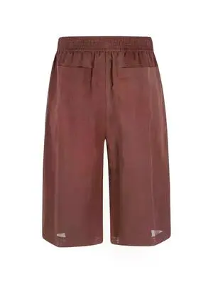 Brunello Cucinelli Elasticated-waistband Wide-leg Short