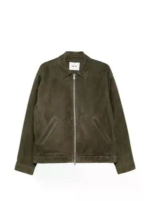 Nn07 Petrus Suede Jacket - Green