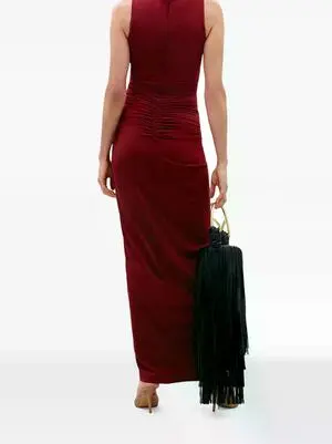 Silvia Tcherassi Leni Draped-detail Midi Dress