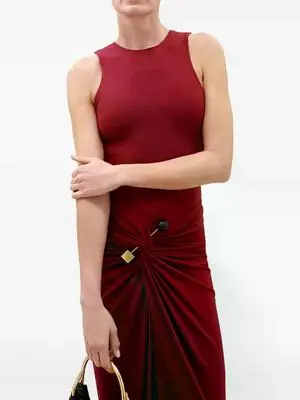 Silvia Tcherassi Leni Draped-detail Midi Dress