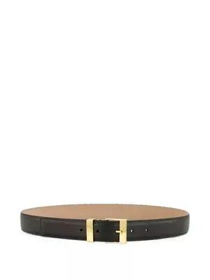 Gucci Logo-engraved Buckle Belt - Black