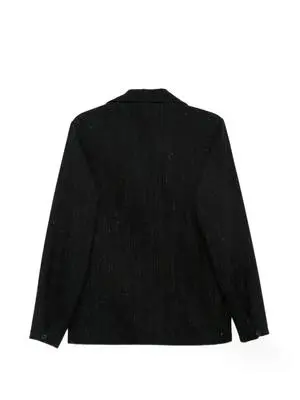 MA+ Pinstripe-pattern Button-up Jacket