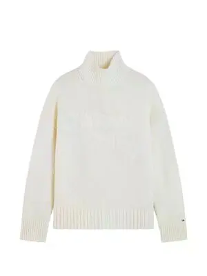 Tommy Hilfiger Heritage Logo-embroidered Mock-neck Sweater