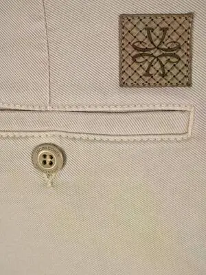JACOB COHЁN Logo-patch Trousers
