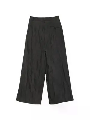 Masnada Crinkled Wide-leg Trousers