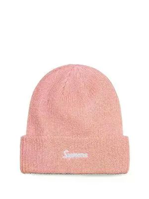 Supreme Loose-gauge Beanie Hat - Pink