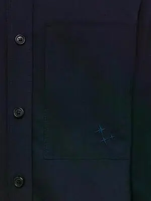 LANEUS Boxy-fit Pocket-detail Shirt