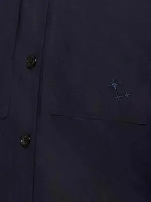 LANEUS Boxy-fit Pocket-detail Shirt