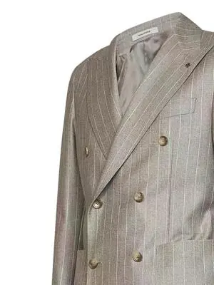 Tagliatore Pinstriped Double-breasted Suit