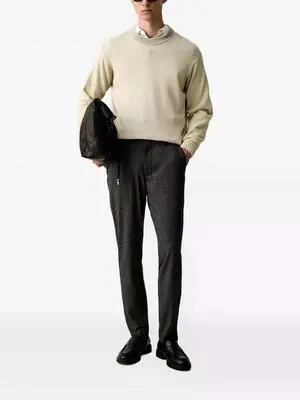 JOOP! Drawstring Tailored Trousers - Grey