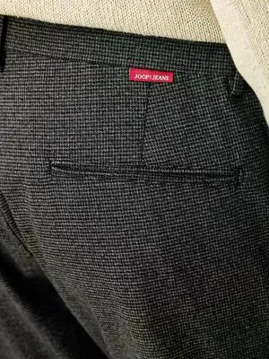 JOOP! Drawstring Tailored Trousers - Grey