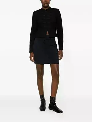 TWINSET Tie-fastening Belt-loops Mini Skirt
