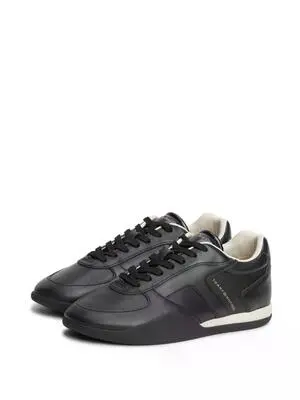 Tommy Hilfiger Logo-print Leather Sneakers