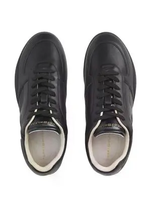 Tommy Hilfiger Logo-print Leather Sneakers