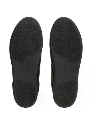 Tommy Hilfiger Logo-print Leather Sneakers