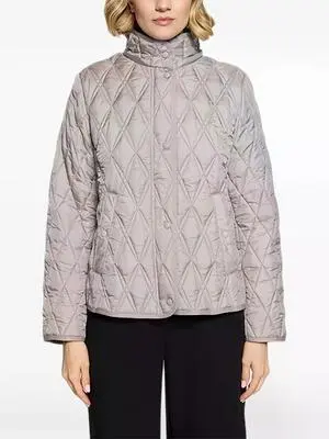 BETTY BARCLAY Quilted Hooded Jacket - Neutrals