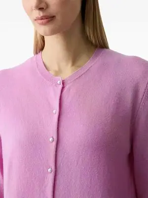 BENETTON Faux-pearl Button Cardigan