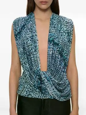Christopher Esber Ripple Draped Top