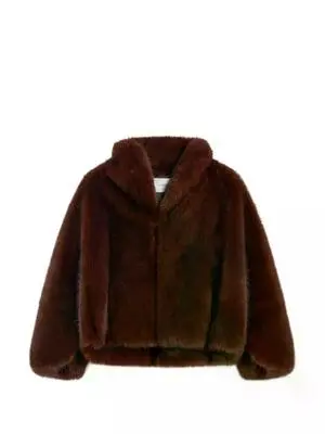 BALLANTYNE Faux-fur Shawl-collar Jacket