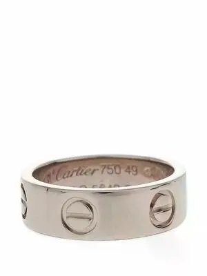 Cartier Love Engraved Ring