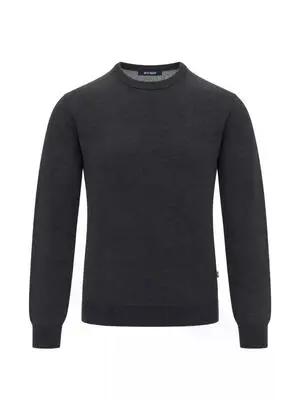 K-WAY Crew-neck Knitted Sweater - Grey