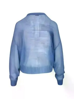 Brunello Cucinelli Sheer Fine-knit Sweater