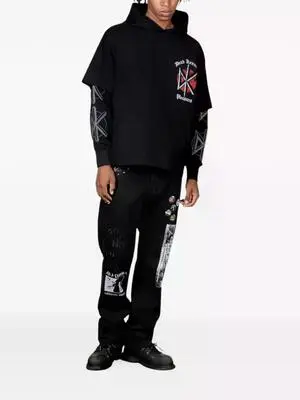 PLEASURES Kennedys Layered Hoodie