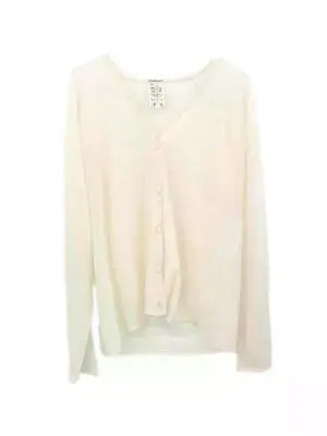 Hermès Sheer Long-sleeve Cardigan - Neutrals