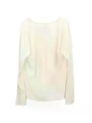 Hermès Sheer Long-sleeve Cardigan
