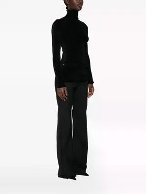 Sportmax Ribbed-knit Roll-neck Sweater
