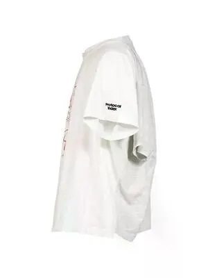 PROTOCOL INDEX Layered-sleeve T-shirt