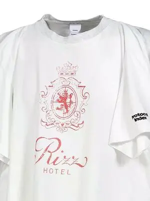 PROTOCOL INDEX Layered-sleeve T-shirt