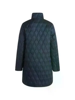 BETTY BARCLAY Diamond-quilted Coat - Blue